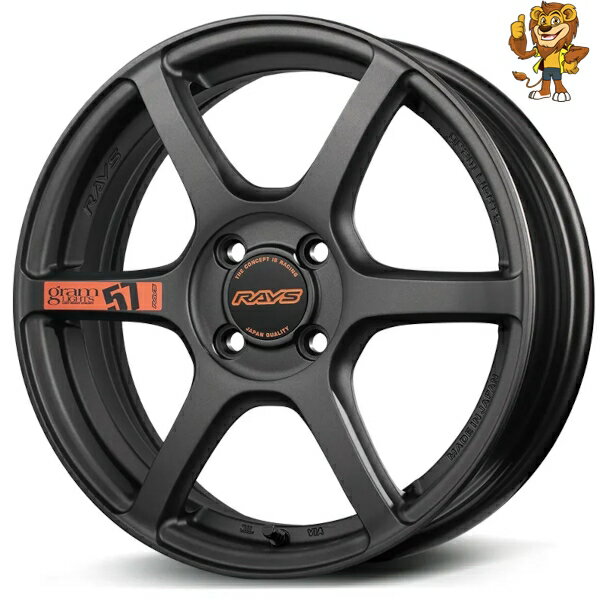 商品詳細メーカーRAYS (レイズ)商品名gramLIGHTS (グラムライツ) 57C6 SPEC-D ホイールのみ1本サイズ15インチ 5.0J PCD:100 穴数:4 インセット:43カラーマットスーパーダークガンメタ (AZZ)ハ...