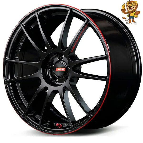 商品詳細メーカーRAYS (レイズ)商品名gramLIGHTS (グラムライツ) 57XTREME REVLIMIT EDITION ホイールのみ1本サイズ18インチ 7.5J PCD:114.3 穴数:5 インセット:49カラーブラック&...