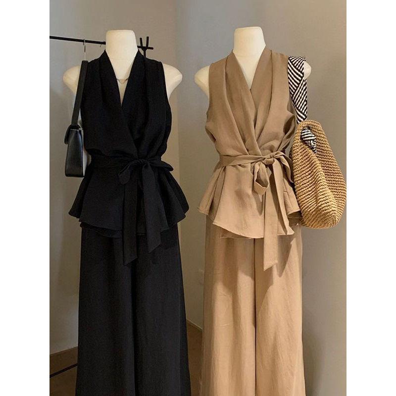 ・柄: 柄・パンツ丈: ロング・: プリント・加工: 複合・生地: モダール・主な素材: モダール繊維・カラー展開: カーキトップス, ブラックトップス, カーキパンツ, ブラックパンツ, カーキトップス＋カーキパンツ, ブラックトップス＋...