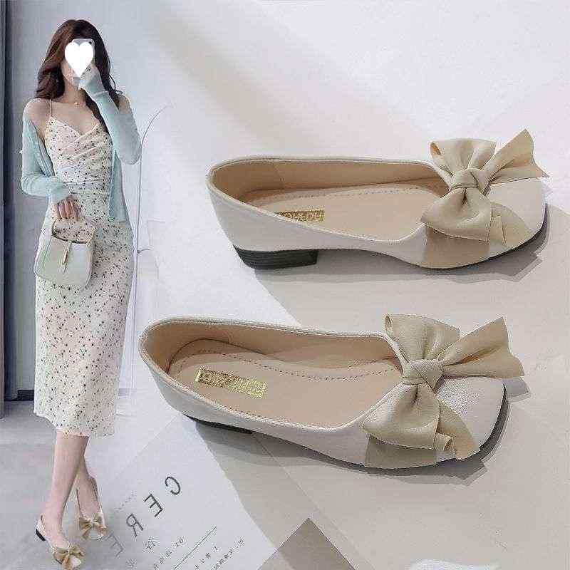 パンプス レディース ぺたんこ靴 ローファー スクエアトゥ 超ソフト 痛くなりにくい 歩きやすい かわいい 婦人靴 マタニティ 仕事靴 オフィス カジュアル ブラック 黒 アイボリー 幅広 甲高 秋冬・流行: -・つま先の形状: スクエアト...