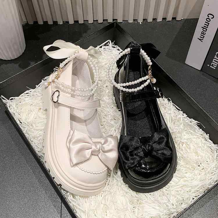 靴 レディース マリージェーンシューズ 太ヒール ローヒール パンプス チャンキーヒール ラウンドトゥ スリングバック フェイクレザー 無地 春夏 ブラック ベージュ かわいい・靴のタイプ: 小皮鞋・流行の要素: バックル・靴のつま先の形状...