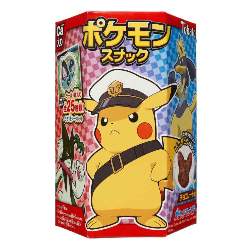 東ハト ポケモンスナックチョコレート味 23g×6個原材料:コーングリッツ(遺伝子組換えでない)、砂糖、植物油脂、マーガリン、ココアパウダー、加糖れん乳、カラメルソース、食塩、クリーム(乳製品)、発酵風味パウダー、乳糖、カカオマス、全粉乳、...