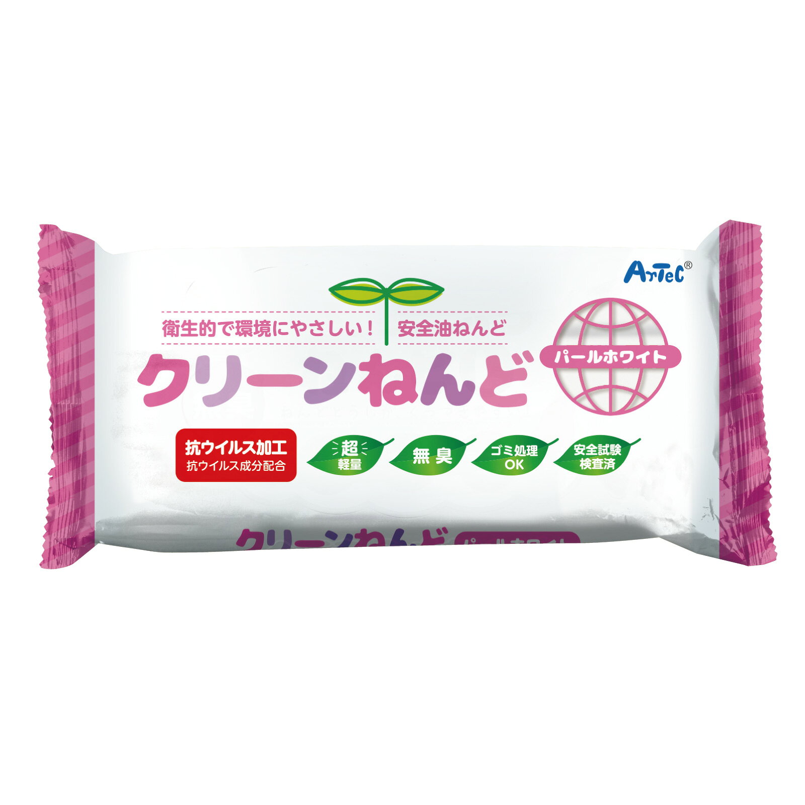 メーカーアーテック(Artec)品名クリーンねんど パールホワイト ねんどケース入セットB品番24407セット内容クリーンねんど（パールホワイト）x1、ねんどケースx1、ヘラx1用途あぶらねんど おうち時間 ねんどケース付き クラフト クリ...