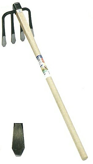 　【ここがポイント！】 土堀り、土起し、穴掘りに。 　【商品詳細】 サイズ 頭（200×230)×柄900mm 鍬 鎌 熊手 類似商品はこちら手打鋼付　ラクホリ四本鍬　柄1050mm　159,210円手打鋼付　ラクホリ三本鍬　柄900mm　...