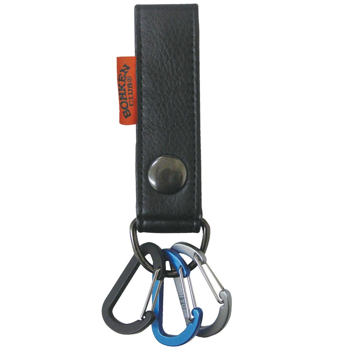 【ここがポイント！】 鍵や工具を肌身離さず。 【商品詳細】 全長：140mm 重量：43g ベルト対応：50mm 材質：アルミニウム・合成皮革・ポリエステル 関連商品 おしゃれアルミカラビナ ツールフック・工具差し類似商品はこちらワーカーズ...