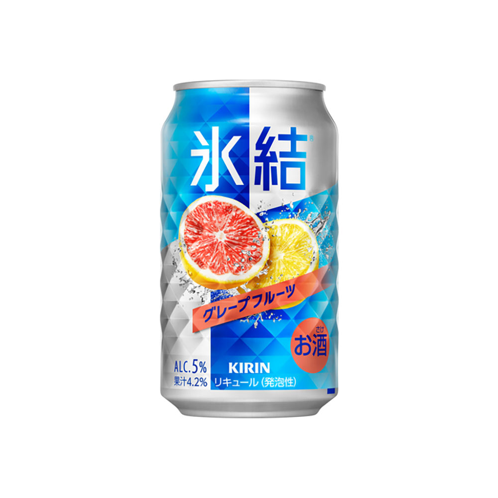 キリンビールが手がける「氷結 グレープフルーツ」は、日本産のグレープフルーツ風味の缶チューハイです。「氷結」シリーズは果汁を氷点下で搾ることでフレッシュな風味を閉じ込めた製法が特徴で、グレープフルーツのほろ苦さと爽やかな酸味が心地よく広がる...