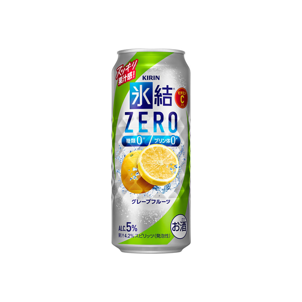キリンビールが手がける「氷結 ZERO グレープフルーツ」は、日本産の糖類ゼロ・プリン体ゼロのグレープフルーツ風味缶チューハイです。「氷結ZERO」は氷結のフレッシュな果実風味はそのままに、糖類ゼロ・プリン体ゼロを実現した健康志向のシリーズ...