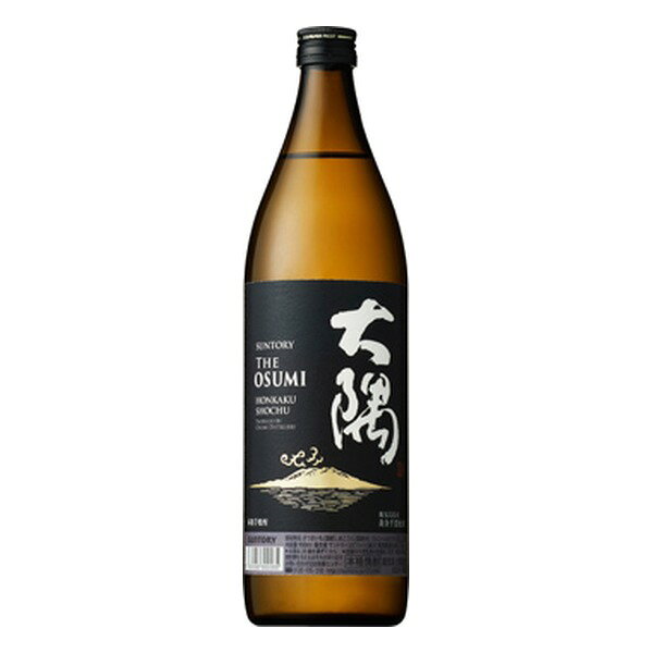 鹿児島県の大隅で造られる、サントリーの本格芋焼酎「大隅 芋」の900ml瓶です。さつまいもの香ばしさとやわらかな甘みを持ちながら、すっきりと飲みやすい味わいに仕上げられています。お湯割りで香りを引き立てるほか、水割りやロックでも楽しめます。
