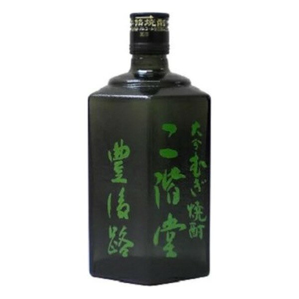 大分県日出町の二階堂酒造が造る本格麦焼酎「豊後路」です。麦の香ばしい香りと、まろやかでふくらみのある味わいが楽しめます。深い緑色の角瓶は、贈り物にもおすすめです。