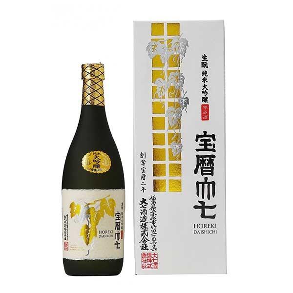 大七 生もと純米大吟醸 宝暦 720ml x 6本 ケース販売 大七酒造 福島県 OKN
