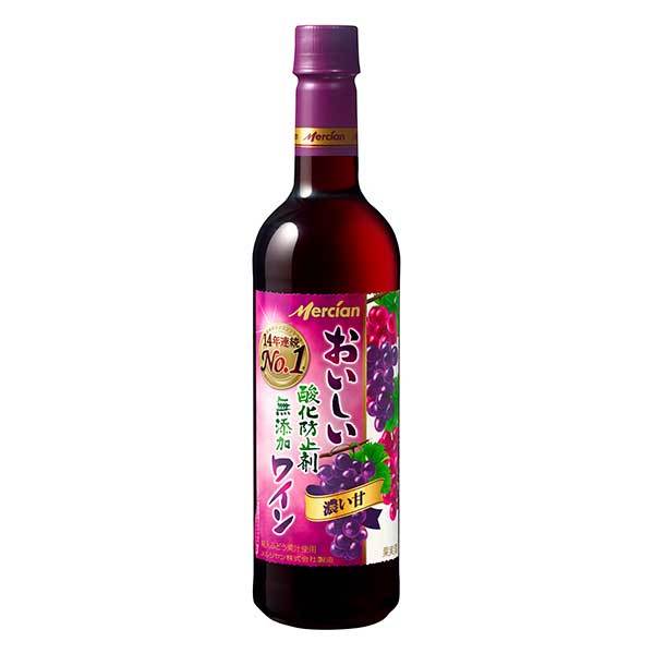 神奈川県で造られるミディアムボディの赤ワイン「メルシャン おいしい酸化防止剤無添加赤ワイン ジューシー赤」です。酸化防止剤を使わずに仕込まれており、その名のとおり果実味が前に出るタイプに仕上げられています。ベリーを思わせるみずみずしい香りが...