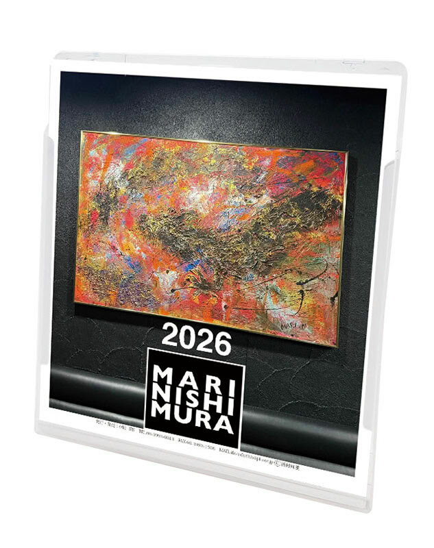 2026年 カレンダー 【新品未開封】■タイトル／西村麻里 卓上/壁掛 ■品番／CL26-542 ■JAN／4968855262249 ■サイズ・仕様／14×12cm・14枚 / ヒラ ◆カレンダーご購入時の注意事項 ●表示している商品画像...