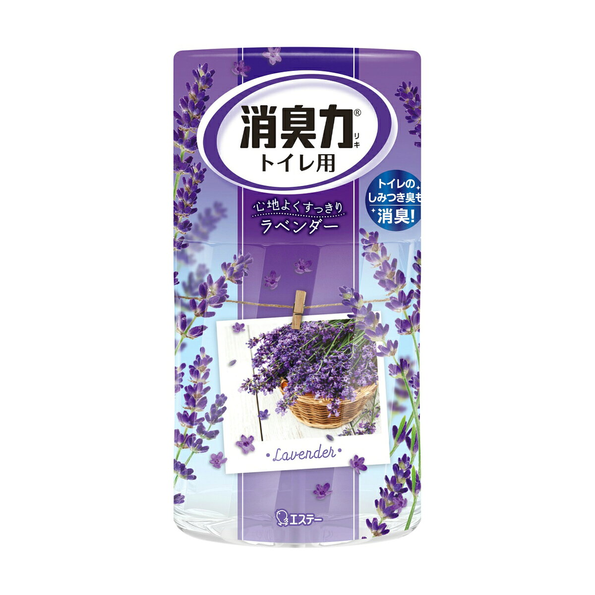 商品名：消臭力トイレ用 ラベンダー内容量：400mlJANコード：4901070115020発売元、製造元、輸入元又は販売元：エステー商品番号：101-51096商品説明：●天然消臭成分(緑茶カテキン+ハーブエキス配合)で消臭効果30％アッ...