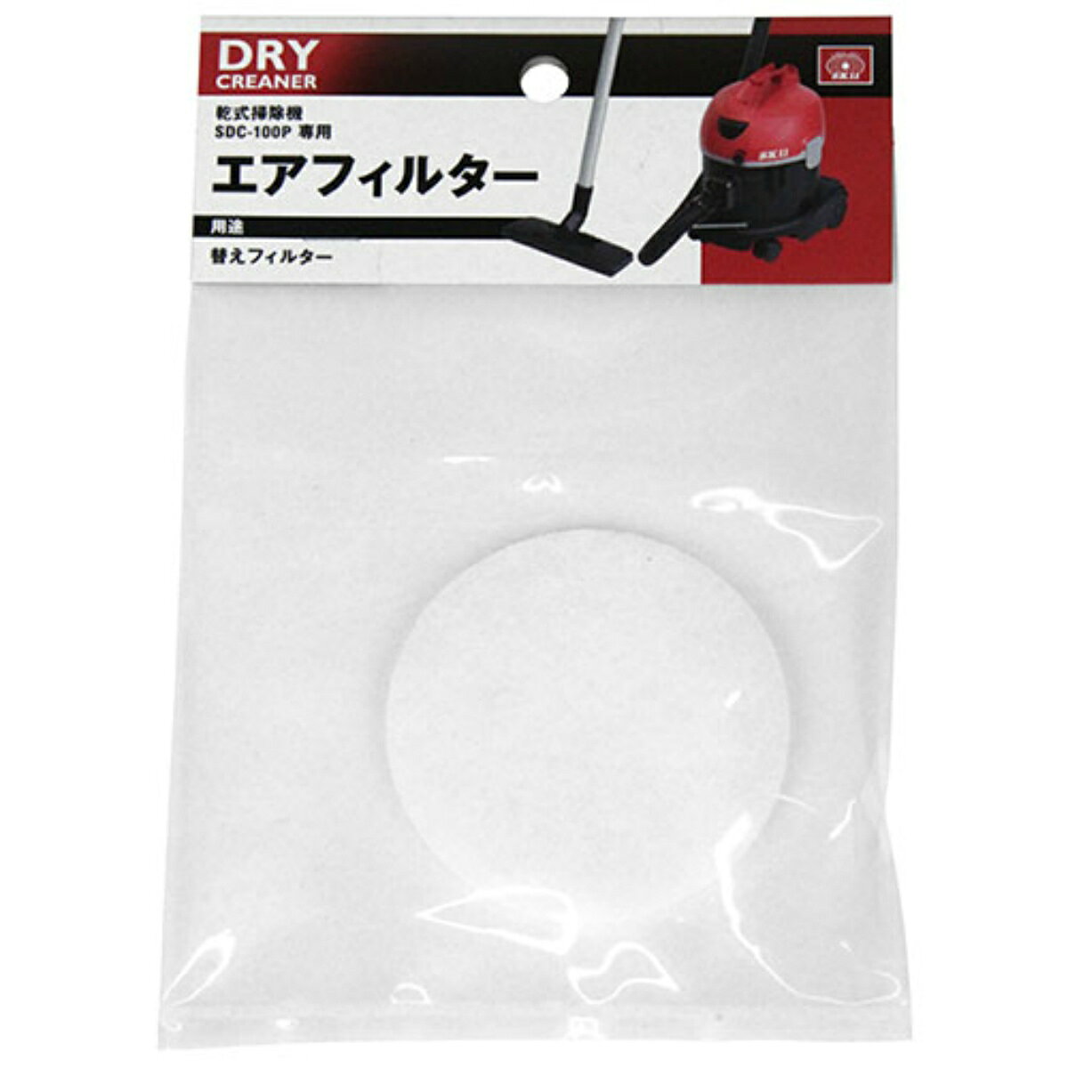 商品名：SK11 エアフィルター SDC-100Pヨウ内容量：1個JANコード：4977292492829原産国：中華人民共和国商品番号：101-4977292492829ブランド：SK11乾式掃除機用のエアフィルターです。乾式掃除機SDC...