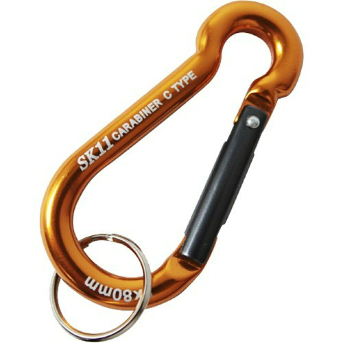 商品名：SK11 アルミカラビナ C 軽量・ズレにくい SAC-880C ゴールド(1コ入)JANコード：4977292116022発売元、製造元、輸入元又は販売元：藤原産業商品番号：101-4977292116022商品説明：アルミ製で軽...