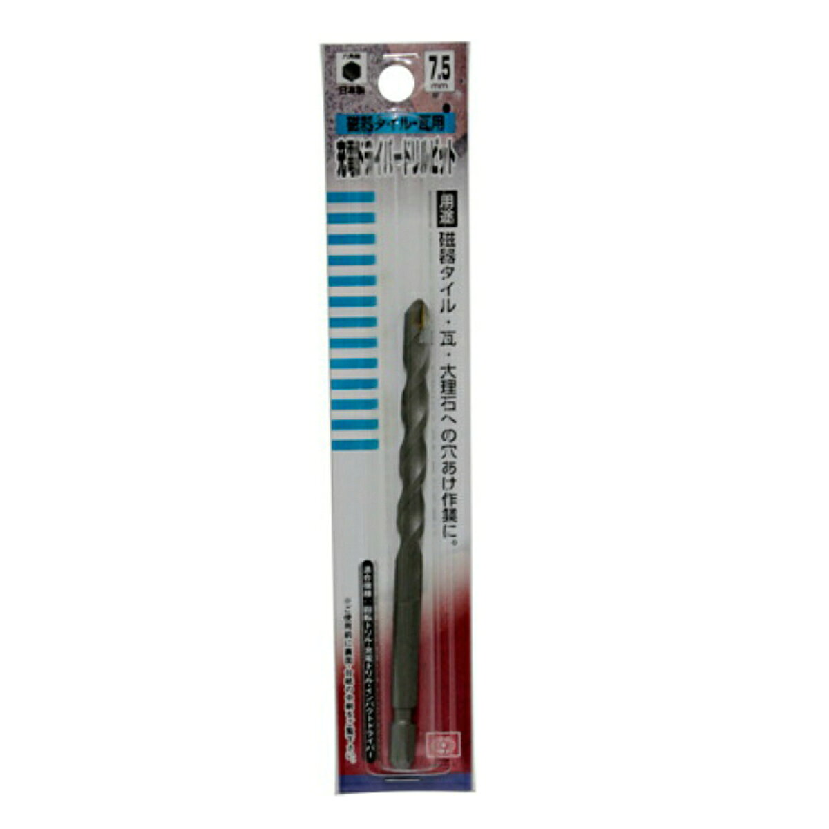 商品名：SK11 充電磁器タイルDVビット 7.5mm内容量：1個JANコード：4977292320153発売元、製造元、輸入元又は販売元：藤原産業株式会社原産国：日本商品番号：101-4977292320153ブランド：SK11インパクト...