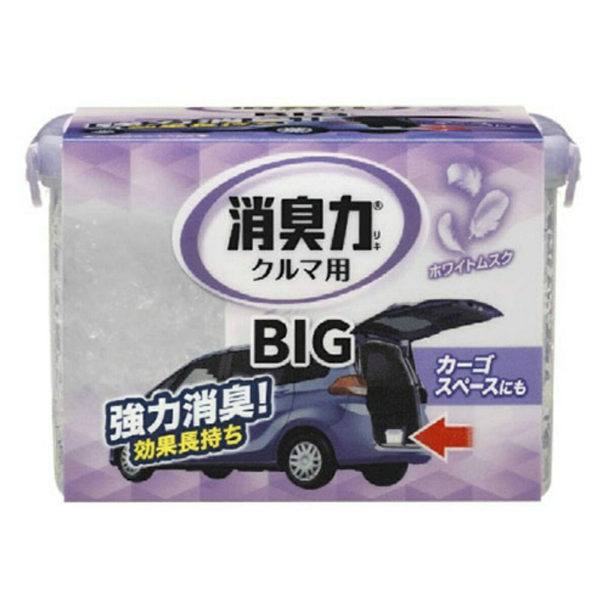 商品名：エステー 消臭力 クルマ用 BIG ホワイトムスク 900g内容量：900gJANコード：4901070124749発売元、製造元、輸入元又は販売元：エステー株式会社原産国：大韓民国商品番号：101-50115商品説明●カーゴスペー...