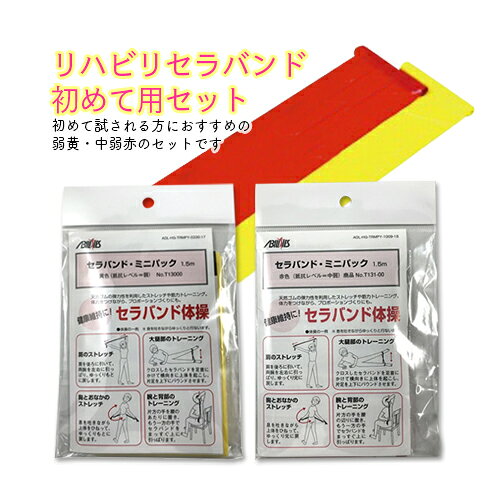 【セット商品内容】------------------------------------------------------商品名：アビリティーズ・ケアネット セラバンドミニパック　弱黄 JANコード：4514469102077発売元、製...