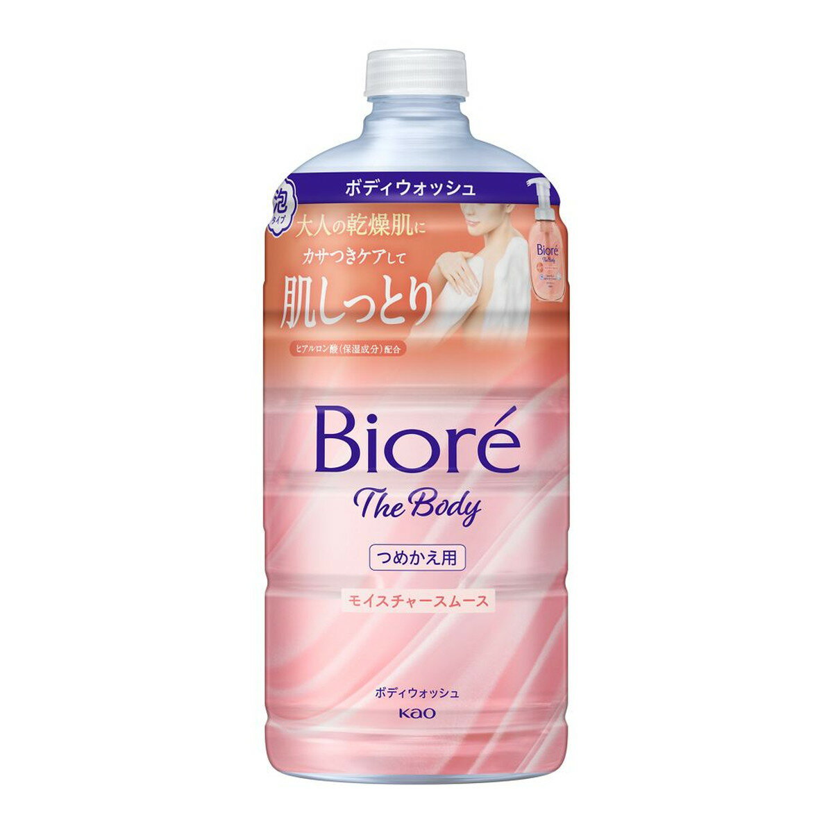 商品名：花王 ビオレ ザ ボディ 泡タイプ モイスチャースムース つめかえ用 740mL ボディウォッシュ ボディソープ内容量：740mlJANコード：4901301453112発売元、製造元、輸入元又は販売元：花王原産国：日本区分：化粧品...