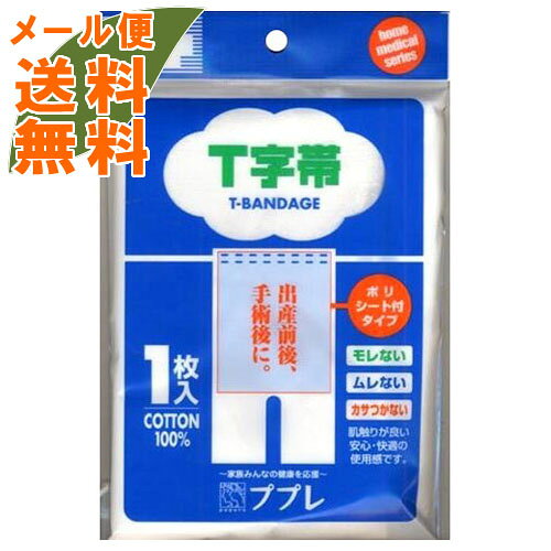 商品名：日進医療器 ププレT字帯 ポリシート付タイプ 1枚入内容量：1枚入JANコード：4955574781311発売元、製造元、輸入元又は販売元：日進医療器商品番号：103-4955574781311商品説明：●モレない・ムレない・カサつ...