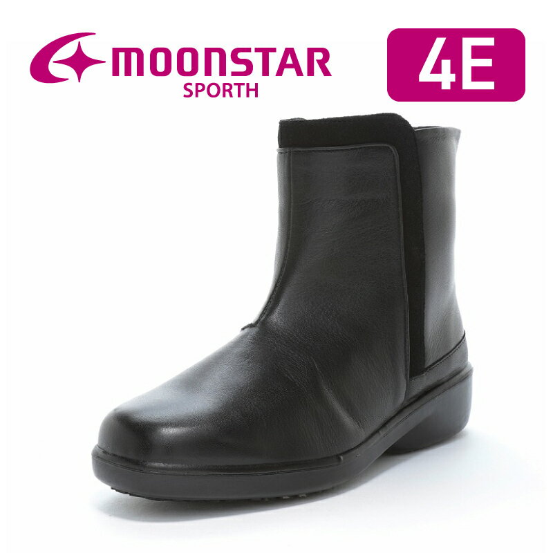 商品特徴 日本製ならではの丁寧できめ細やかな作りが魅力の「ムーンスター スポルス」の雪寒地向け本革コンフォートブーツです。表革は足にやさしいガーメントレザーを使用し、履くほどに足に柔らかくフィットします。撥水加工を施しています。ソールには一...