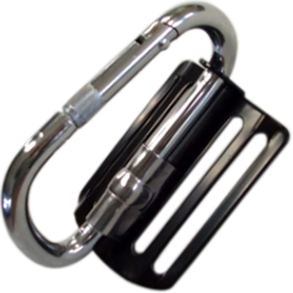 【用途】工具差し。【特徴】ベルト通しタイプの工具差しです。【商品仕様】●商品タイプ：F型。●カラビナ径：10mm。●ベルト幅65mm、カラビナ内寸90×40mm。●重量：240g。【材質】スチール。【注意事項】用途以外に使用しないで下さい。...