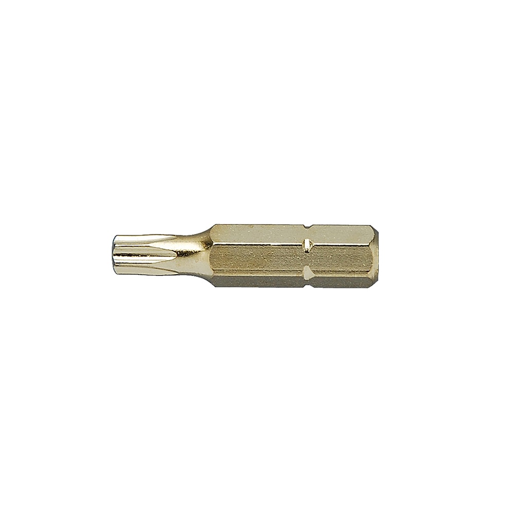 【用途】各種ラチェット＆差替ドライバー用替ビット。【特徴】全長30mmショートビットです。【商品仕様】●サイズ：T−25x30（穴付）。●ヘクスローブビット。●いじり止め付ネジ対応（穴付）。●シャンク径：H6．35mm。【材質】クロムモリブ...