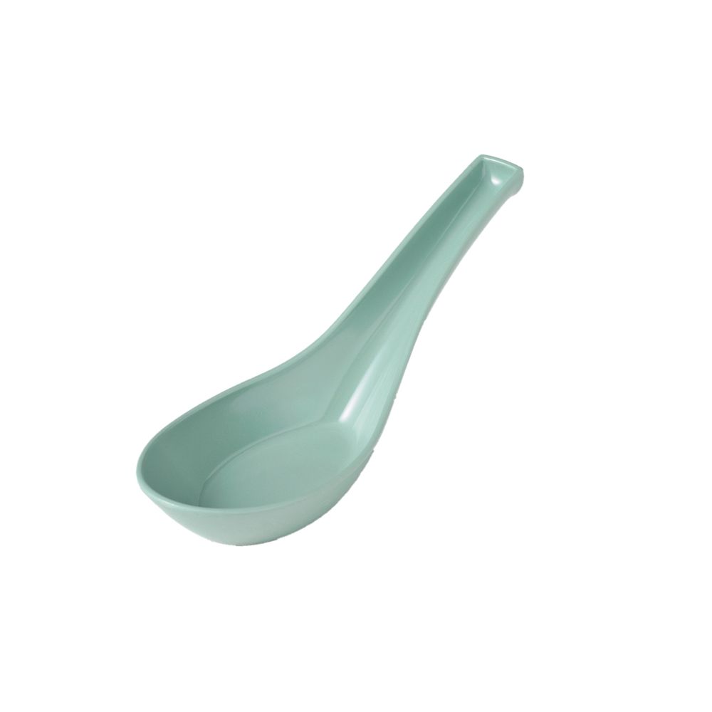 【用途】中華料理に。【商品特徴】飲食店からご家庭まで使えます。陶器に似た質感が特徴のメラミン製です。【商品仕様】●色：青磁。●耐熱温度：120度。●食器洗浄機使用可。【材質】メラミン樹脂。【注意事項】用途以外に使用しないでください。耐熱温度...