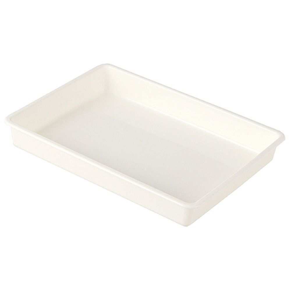【用途】食品の一時保存。【商品特徴】ポリプロピレン製の角バットです。【商品仕様】●呼びサイズ：10枚取り。●サイズ(外寸)：360××274×50mm。●サイズ(内寸)：320×230mm。●耐熱温度：120度(電子レンジ・食洗機使用可能)...
