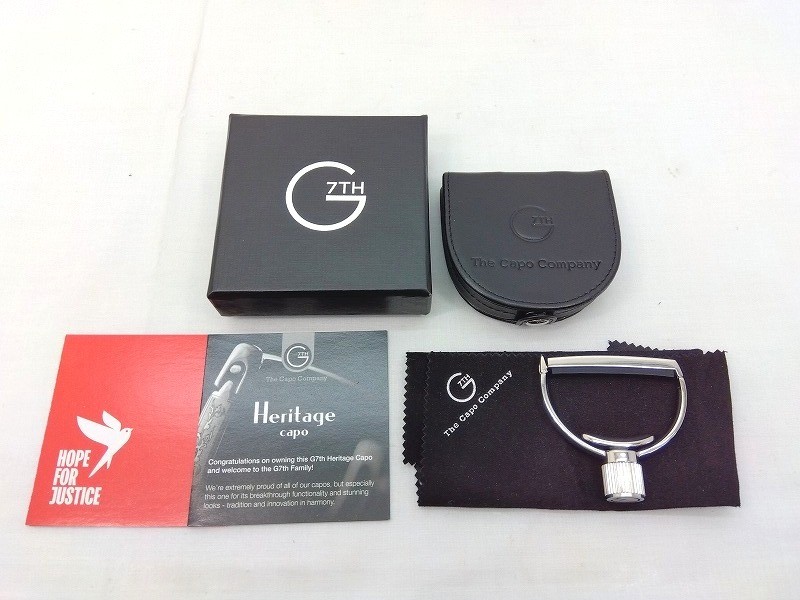 &nbsp; 商品説明 商品名 【中古】G7TH ジーセブンス　Heritage Guitar Capo&nbsp;Standard &nbsp;ヘリテージ ギター カポ スタンダード　6弦　カポタスト【9800円以上で沖縄・離島も送料無料...
