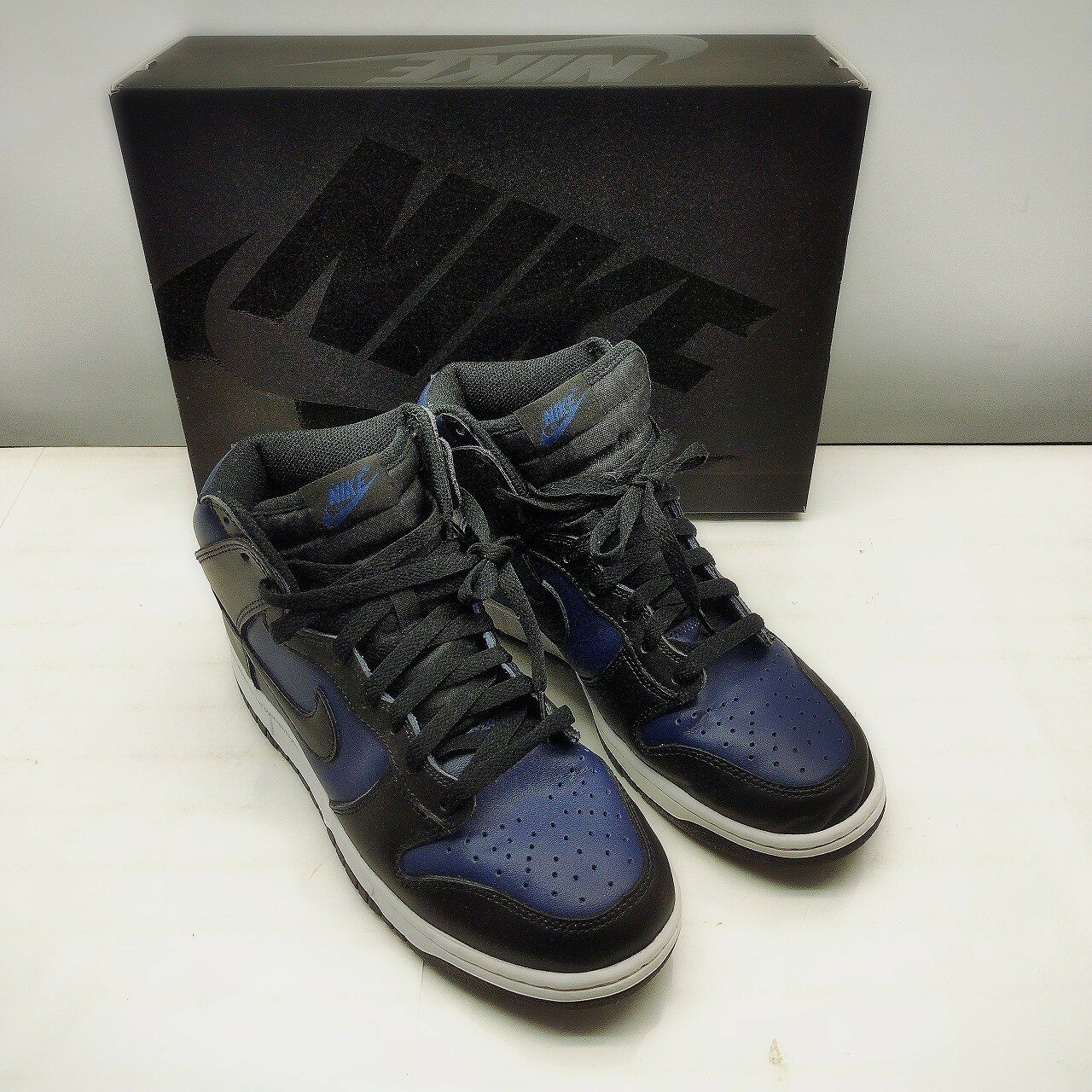 商品説明 商品名 26k-252o【中古】Nike ナイキ DJ0383-400 FRAGMENT DESIGN Dunk High Tokyo ダンク ハイカット スニーカー シューズ ネイビー系 27.0cm メンズ【送料無料】【980...