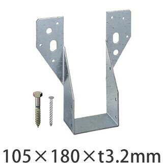 用途 架材同士の接合に使用します。 特徴 仕口加工なしで横架材を接合できるため、従来に比べて施行効率がアップしました。 横架材の上に直接床合板を貼る場合にも支障なく取付けができます。付属品: ラグスクリューM12-75×2本、ZS-50×8...