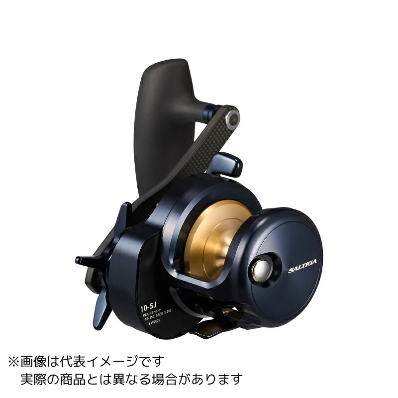 ●DAIWA ●商品名：SALTIGA ●詳細 近海ジギングベイトシリーズにコンパクトかつ堅牢な新サイズ アイテム：10H-SJ 標準自重：465g 巻き取り長さ：107cm/ハンドル1回転 ギア比：7.1 標準巻糸量PE：1.5-650/...