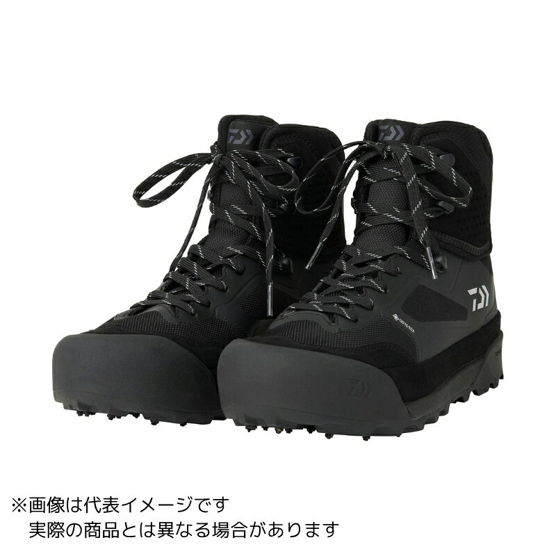 ●DAIWA ●商品名：TGロックショア ゴアテックスシューズ ●詳細 GORE-TEX(R)搭載 × タングステンピン仕様 TGロックショア ゴアテックスシューズ アイテム：DS-3150G-TG ブラック 27.5 ソールタイプ：タング...