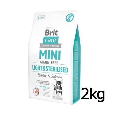 Brit Careがさらに進化したMINIシリーズはラム、サーモン、ラビット、ベニソンなどの理想的なタンパク質を使用することで代表的なアレルゲンを食事から排除体重管理に最適なラビットを使った小型犬の成犬用グレインフリーフード。低脂肪・高タン...