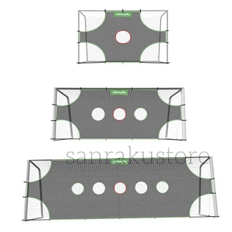 商品紹介 商品名：サッカーゴール用ターゲットネット トレーニングシート 材質：ナイロン カラー：グレー セット内容：サッカーゴールターゲットネット×1（ゴールポストは付属しません） 用途：サッカーのシュートやパスの精度向上を目的としたトレー...
