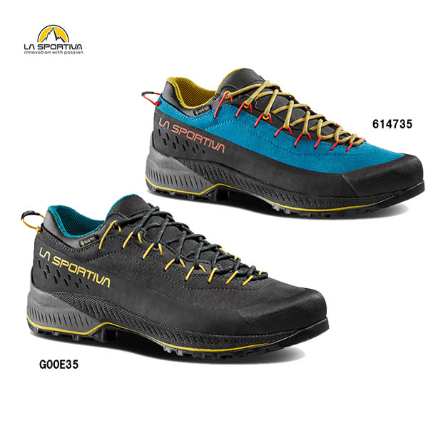 進化したTX4EVOのGORE-TEX搭載モデル GORE-TEX Extended コンフォートメンブレンにより、長時間の使用でも防水性・透湿性に優れ快適な履き心地をキープ。 テクニカルアプローチやイージークライミングに最適で、スエードレ...