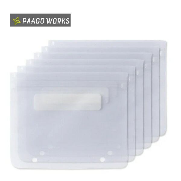 MY FIRST AIDに専用設計のジッパーバッグのリフィルの6枚セットです。 POPS（Paago Organizing Pocket System）はベルクロを使用した独自の中綴じシステムで、MY FIRST AIDに採用しています。 ...