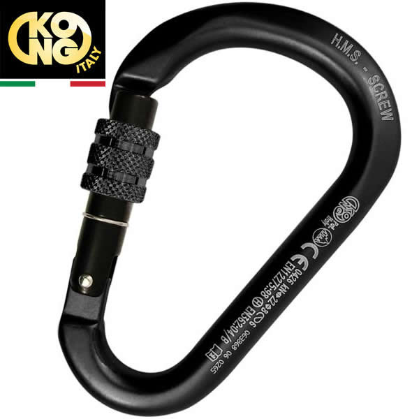 特殊部隊用に開発されたプロ仕様のBLACK LINE。 ネジスリーブとキーロックシステムを備えたアルミニウムコネクタ。 クラシックな幅広の洋ナシ型なので、クローブヒッチによるビレイに適しています。 すべてのアンカーおよびビレイシステムで使用...