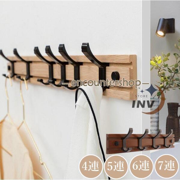 商品情報フック材質：亜鉛合金取り付け方法：穴の取り付けが必要/または釘のない接着剤を使用して取り付けますカラー：A、Bサイズ：4フック　サイズ：40 * 6 * 1.2cm5フック　サイズ：50 * 6 * 1.2cm6フック　サイズ：60...