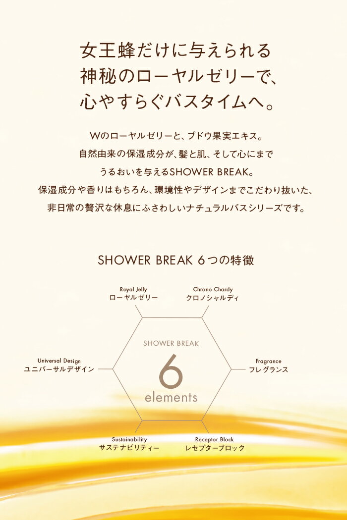 POLA ポーラ シャワーブレイク 10Lx3種類セット ボディソープ・コンデ・シャンプー （500ml当り291.5円（税込））| You通販 | POLAのアメニティ