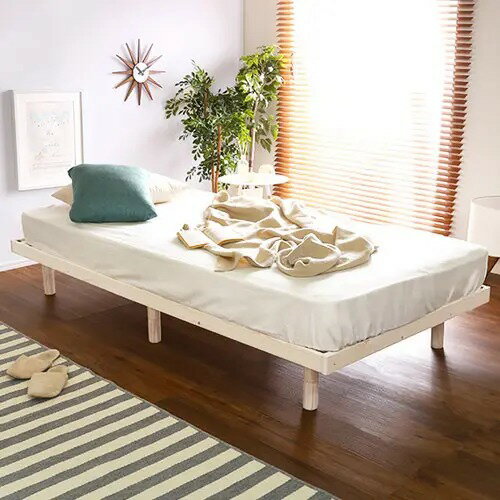 お客様の注目キーワードはこちら！シングルベッド すのこベッド ローベッド 天然木使用 高さ調節 頑丈強さと美しさを併せ持つ北欧産パインをフレームに使用した上質なすのこベッドのご紹介です。パイン材はソフトな肌触りと独特な木目の表情が人気な素材...