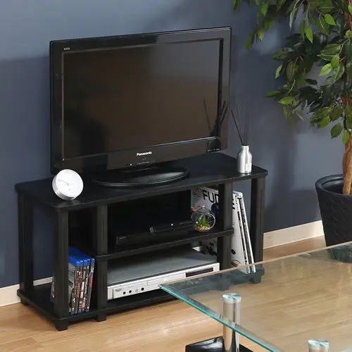 お客様の注目キーワードはこちら！落ち着きのリビングに32型TV対応シンプルなダークカラー TVラックこちらのテレビラックの色は3色展開で、こちらはブラウン×ブラックになります。DVDやCDを頻繁に出し入れする方にとって扉の開け閉めはひと手間...