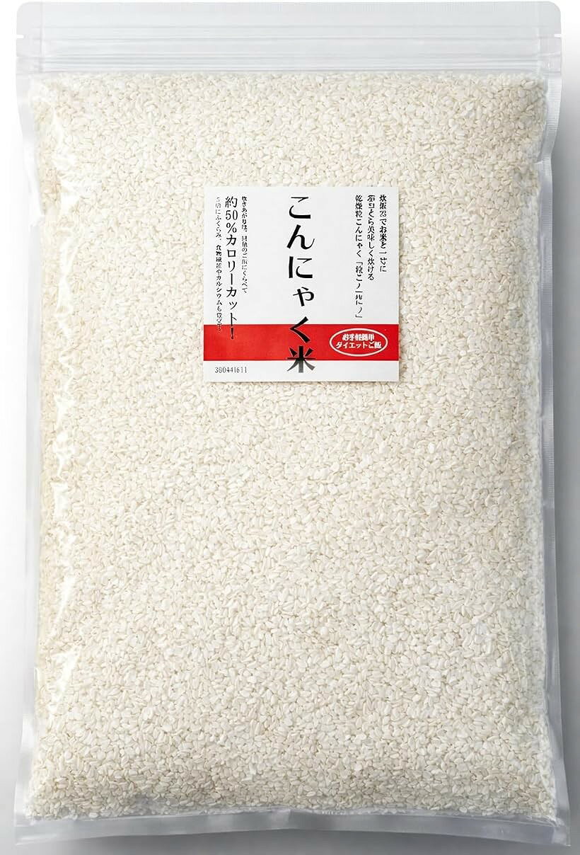 バリエーションコード : 2bkyjrl92o商品コード2b2hogryu0商品名こんにゃく米 1kg 大容量 コスパおきかえダイエット 糖質オフ おいしい こんにゃく粒 1000gブランド美健毎日サイズ等1000g＊おいしく糖質カットとカ...