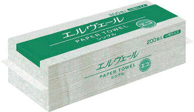【商品詳細】●再生紙素材の商品の中でもワンランク上の品質と使用感です。●環境に優しいペーパータオルです。●シートサイズ(mm):170×220●ケース入数:200枚×42パック●色：ホワイト【送料について】北海道、沖縄、離島は送料を頂きます。