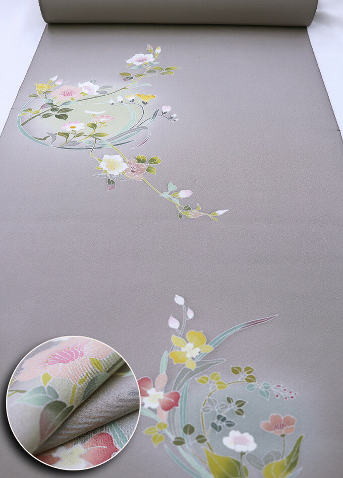 ←クリックで写真を拡大 商品情報 附下 新古品 長さ約12.5m 幅約35cm 価格は生地（反物）のみの価格です。お仕立て代等は含まれておりません。 お仕立ては時期、素材等によって値段が変動しますので、お問合せ下さい。 ご質問等ありましたら...