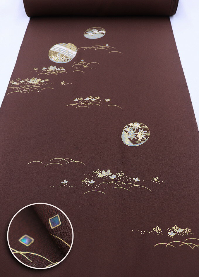 ←クリックで写真を拡大 商品情報 附下 新古品 長さ約12.5m 幅約35cm 価格は生地（反物）のみの価格です。お仕立て代等は含まれておりません。 お仕立ては時期、素材等によって値段が変動しますので、お問合せ下さい。 ご質問等ありましたら...