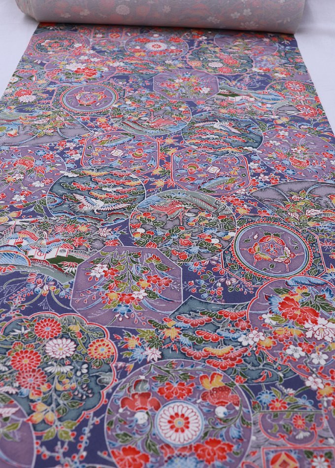 ←クリックで写真を拡大 商品情報 小紋着尺 新古品 長さ約12.5m 幅約36〜38cm 価格は生地（反物）のみの価格です。お仕立て代等は含まれておりません。 お仕立ては時期、素材等によって値段が変動しますので、お問合せ下さい。 ご質問等あ...