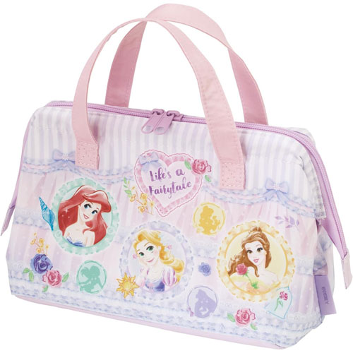 ディズニープリンセス 26 保冷 保温 がま口型ランチバッグ お弁当袋 KGA1 【パープル ピンク お弁当箱入れ アルミ蒸着 大容量 ランチトートバッグ 給食】キッチン用品で国内大手のスケーター株式会社の商品です!化粧ポーチみたいにおしゃ...