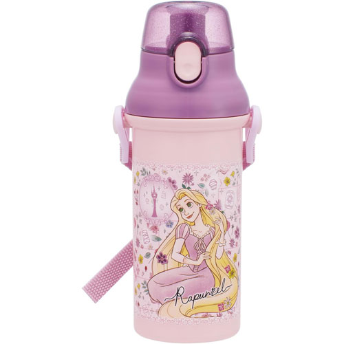 ディズニープリンセス 塔の上のラプンツェル 26 食洗機対応 直飲みワンタッチボトル 水筒 480ml PSB5SAN 【子供用 プラスチック製 軽量 ダイレクトボトル】キッチン用品で国内大手のスケーター株式会社の商品です!食器洗い乾燥機O...
